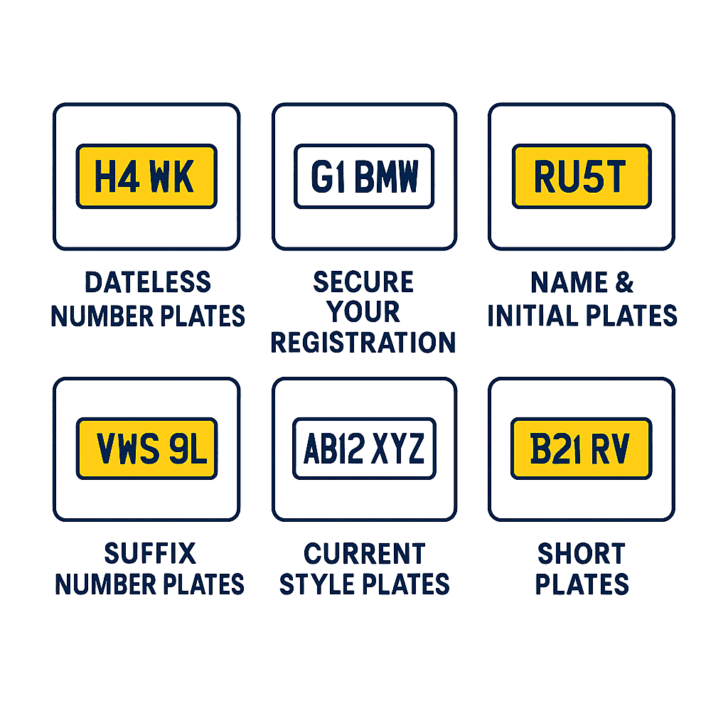 Buy Private Number Plates | DVLA Private Plate Search UK